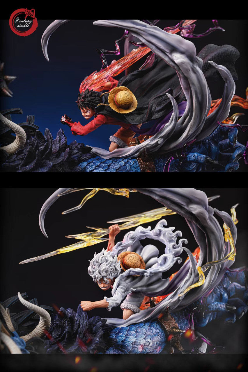 One Piece - Fantasy Studio Nika Luffy vs Kaido – DaWeebStop